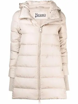 Herno HERNO A-Shape Midi Down Jacket Multicolor