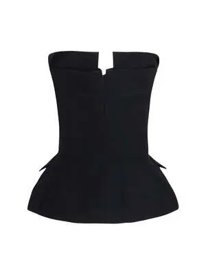 Magda Butrym Cotton Bustier Corset Top