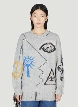Stella Mccartney Embroidered Sweaters For Women