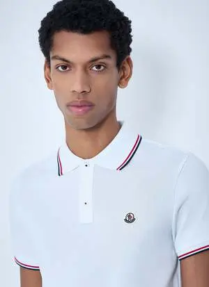 Moncler Piqué Polo Shirt
