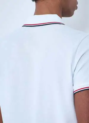 Moncler Piqué Polo Shirt