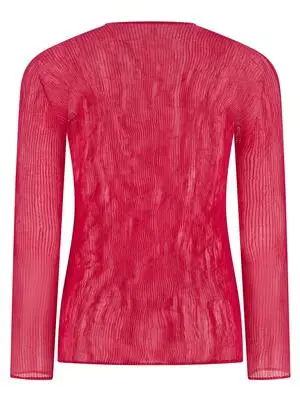 Issey Miyake Chiffon Twist 1' Top