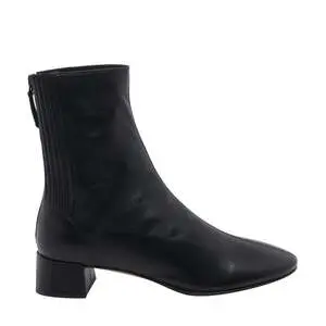 AQUAZZURA Suede Ankle Booties - Black