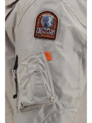 PARAJUMPERS Bomber Gobi With Hood - Gray