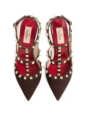 Valentino Garavani Rockstud Leather Pumps - Multicolor