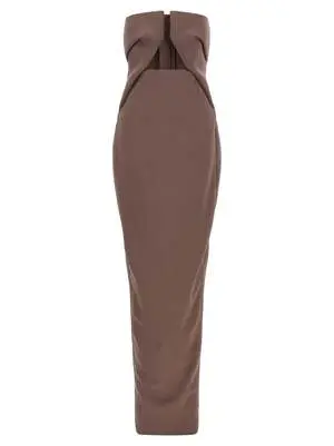 Rick Owens Prong Dress - Brown