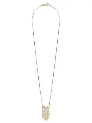 Isabel Marant Étoile Collana Con Pendente Rock Crystal - Gold