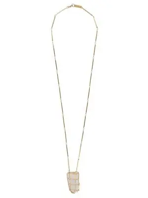 Isabel Marant Étoile Collana Con Pendente Rock Crystal