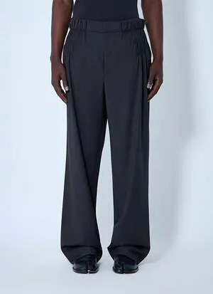 KIKO KOSTADINOV Elasticated Waist Tailored Trousers - Brown