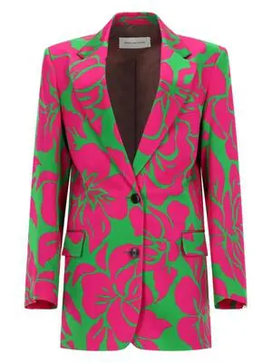 Dries Van Noten Giacca Basti Monopetto - Multicolor