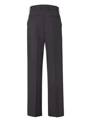 Fendi Wool Gabardine Trousers - Multicolor