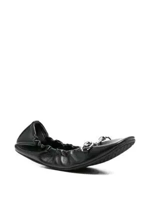 Gucci Prima Leather Ballets