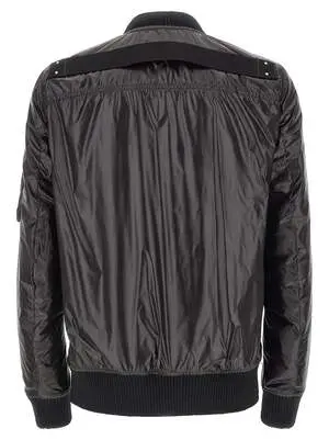 Rick Owens Classic Flight Bomber Jacket - Black