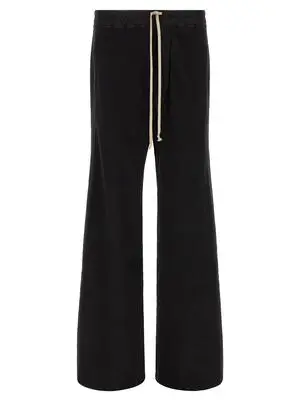 Rick Owens Wide Pusher Trousers - Black