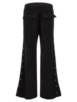Rick Owens Wide Pusher Trousers - Black