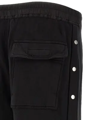 Rick Owens Wide Pusher Trousers - Black