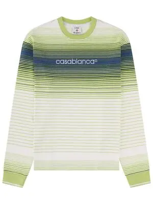 Casablanca T-shirt Con Logo - Multicolor