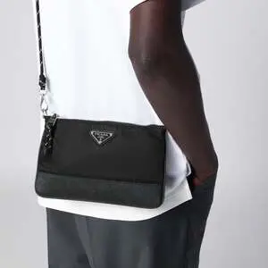 Prada Speedrock Smartphone Holder In Re-nylon