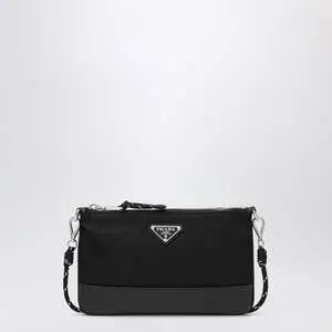 Prada Speedrock Smartphone Holder In Re-nylon - Black