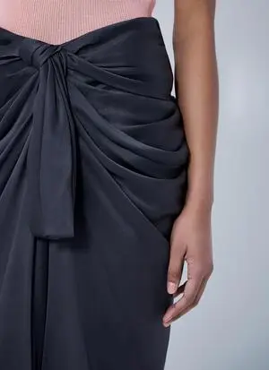 Chloé Draped Knot Detail Skirt