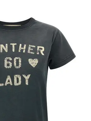 Valentino Garavani Panther Lady T-shirt - Gray