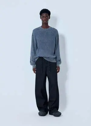Balenciaga Ribbed Knit Sweater