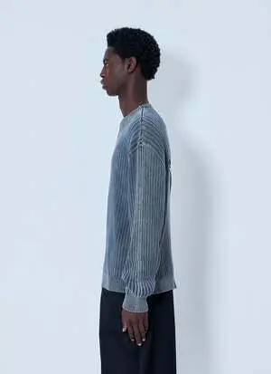 Balenciaga Ribbed Knit Sweater