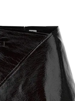 COURREGES Fold Vinyl Mini' Skirt