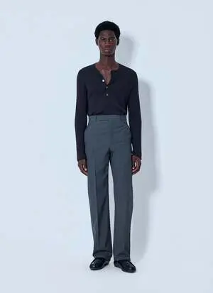 JIL SANDER Tailored Wool-blend Trousers
