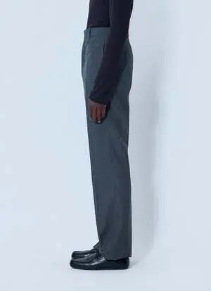 JIL SANDER Tailored Wool-blend Trousers