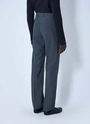 JIL SANDER Tailored Wool-blend Trousers