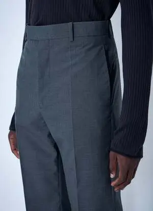 JIL SANDER Tailored Wool-blend Trousers