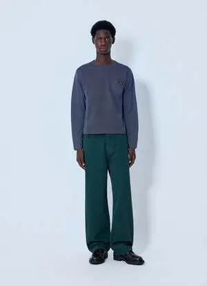 Miu Miu Textured Long Sleeve Top