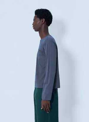 Miu Miu Textured Long Sleeve Top