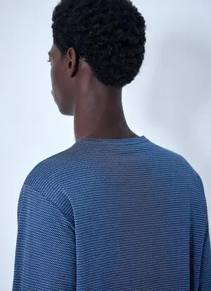 Miu Miu Textured Long Sleeve Top