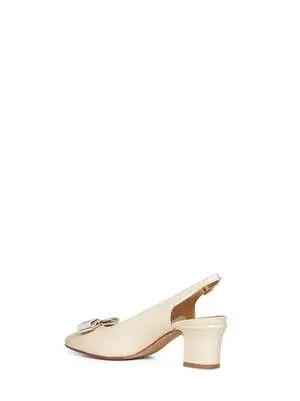 FERRAGAMO Mascarpone Vara Bow Slingback Pumps - Multicolor