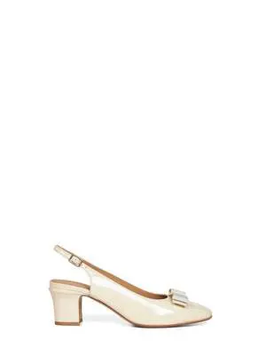 FERRAGAMO Vara Bow Slingback Pumps - Multicolor