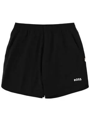 BOSS Shorts Con Logo - Black