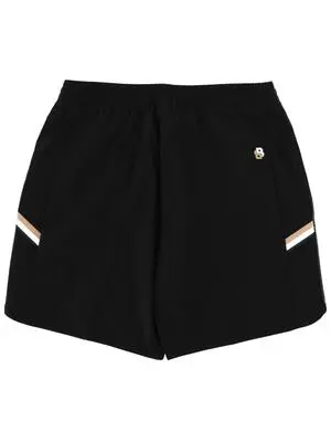 BOSS Logo Detailed Elasticated Shorts - Black