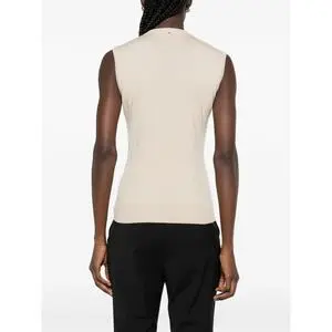 Sportmax Neutrals Tops Vests & Tank Tops