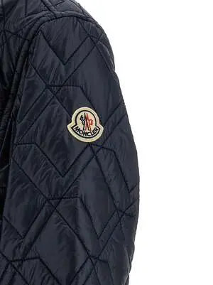 Moncler Quilted Overshirt - Blue