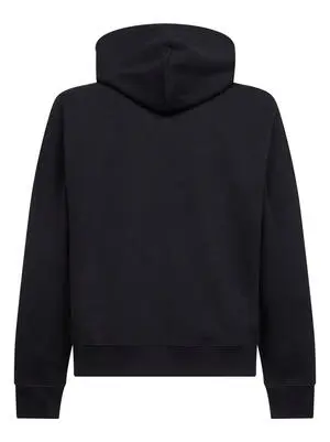 Burberry Black Cotton Ekd Hoodie