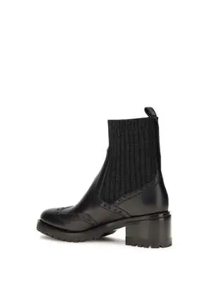 Santoni Ferret Leather Boots