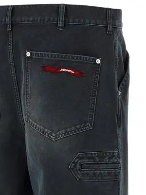 Marni Cargo Jeans - Black