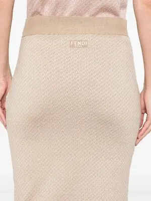 Fendi Micro Ff` Skirt