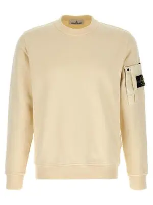Stone Island STONE ISLAND 6100019 Sweatshirt Cream