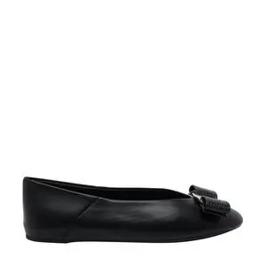 FERRAGAMO Vara Bow Ballets - Black