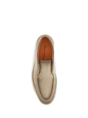 Santoni Suede Loafers
