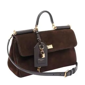 Dolce & Gabbana Suede Handbag