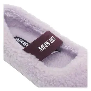 Moon Boot Shearling Flat Ballets